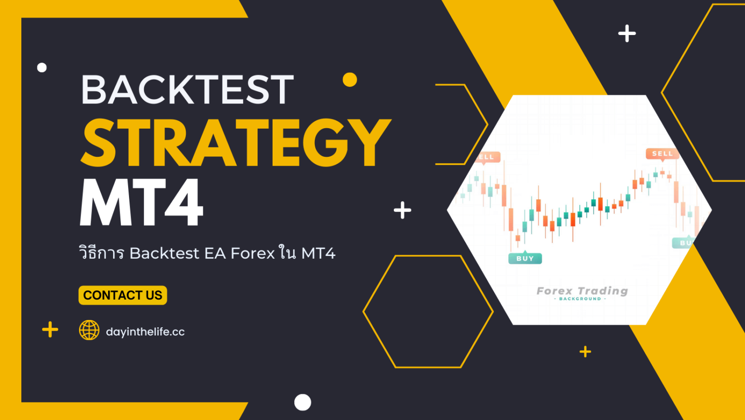 วิธีการ Backtest EA Strategy Forex ใน MT4 แบบละเอียดทุกจุด